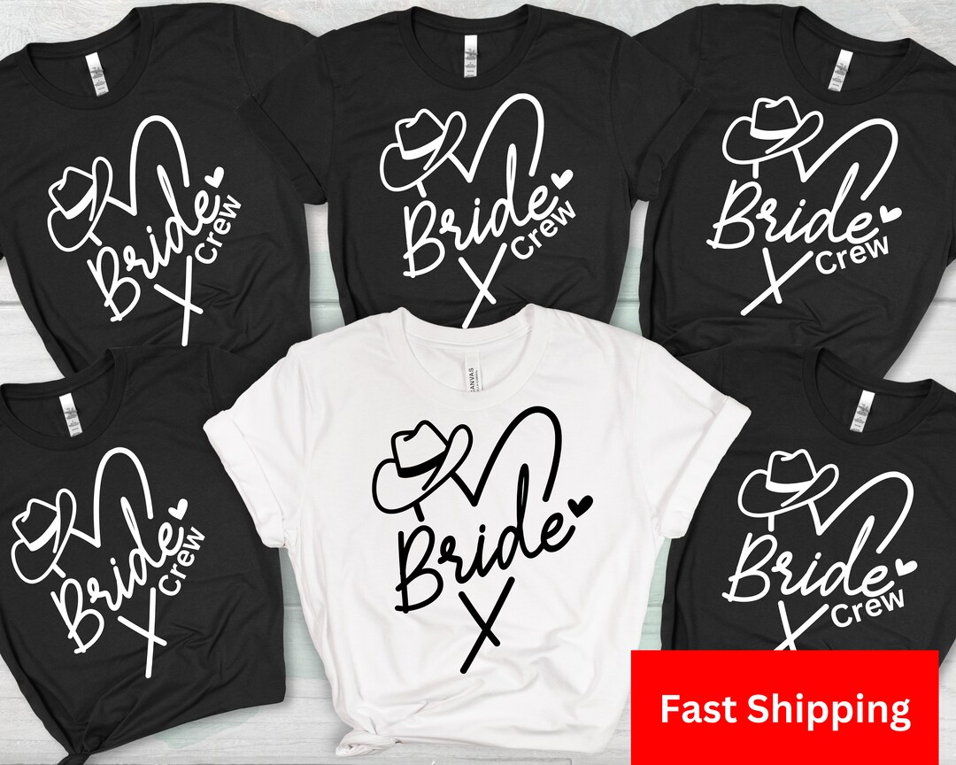 Western Themed Hen Party T Shirts, Team Bride T Shirt, Hen Party Shirts ...