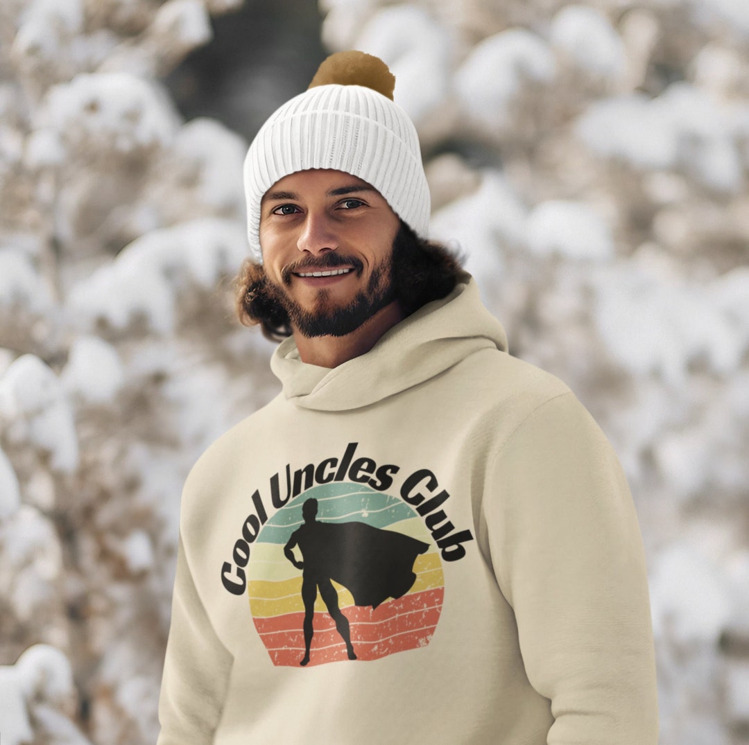 Cool Uncle Club Tshirt Hoodie Sweatshirt Funny Uncle T-shirt Birthday ...