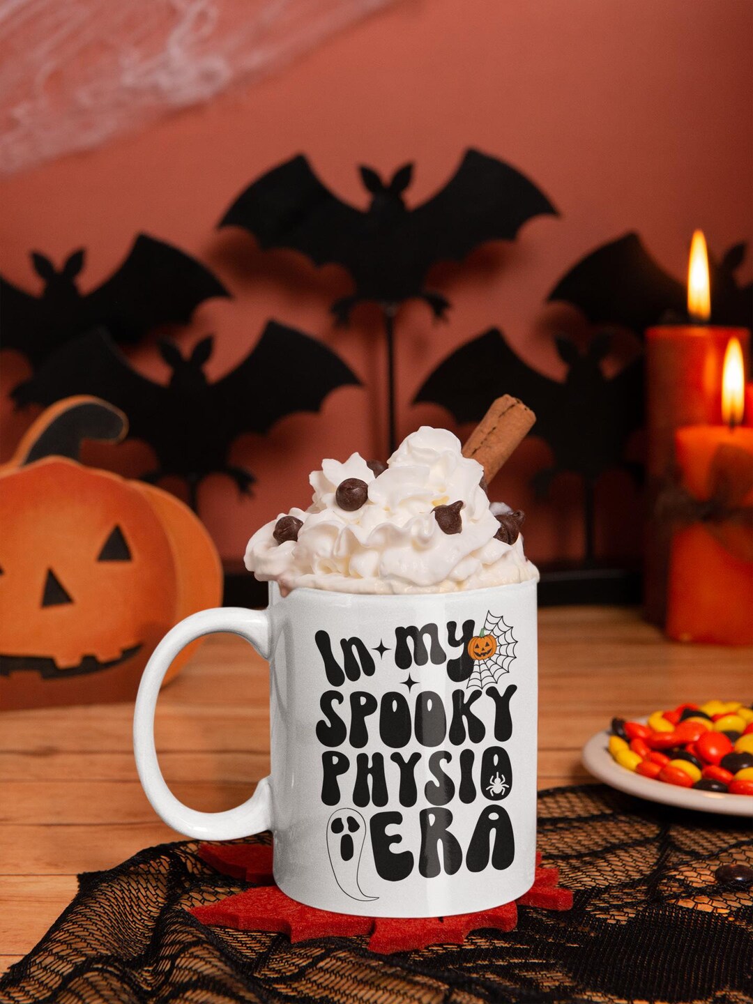 In My Spooky Physio Era Halloween Coffee Mug for Men Women Halloween ...