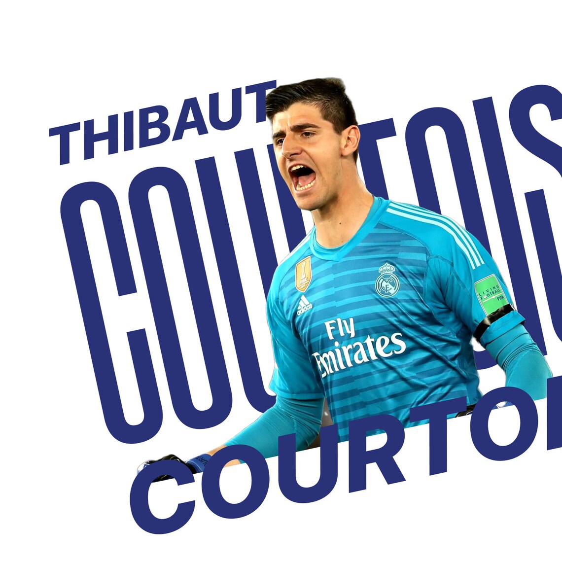 Digital Design Thibaut Courtois Courtois Design PNG Image PDF - Etsy UK