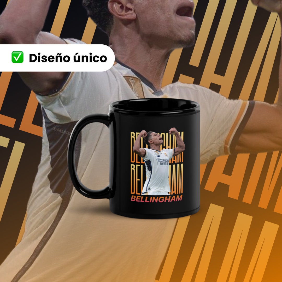 Jude Bellingham Black Mug Jude Bellingham Soccer Mug Design Football ...