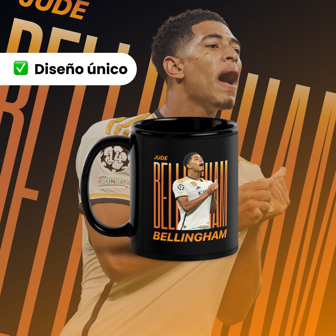 Jude Bellingham Black Mug Bellingham Mug Real Madrid Mug Soccer Mug ...