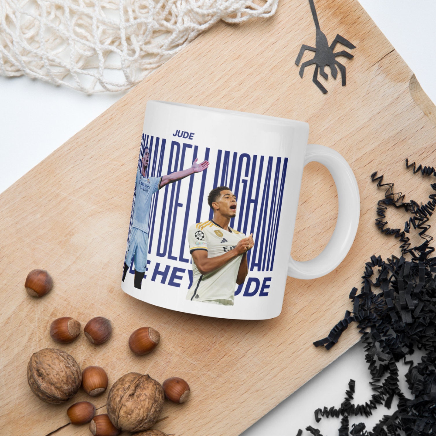 Taza Jude Bellingham Fútbolista, Hey Jude, Bellingham Madrid Merch ...