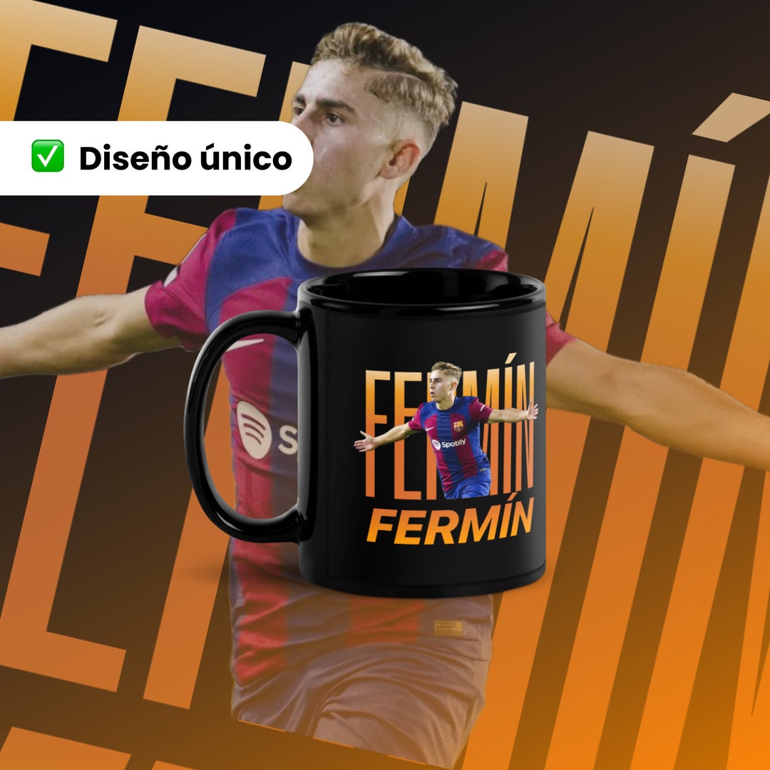 Fermín Black Mug FC Barcelona Mug Soccer Mug Gavi Xavi Soccer Mug - Etsy