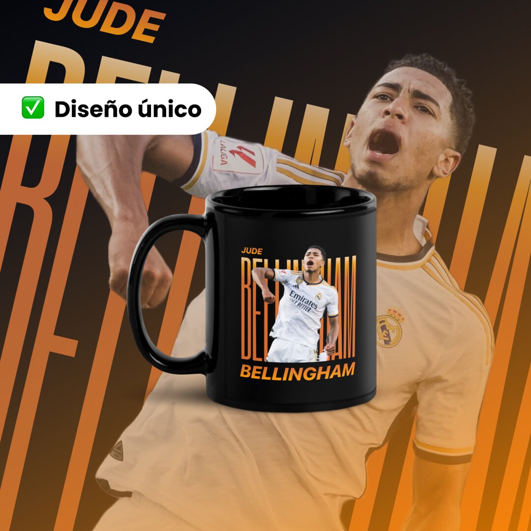 Record Man Black Mug Jude Bellingham the Bug Bellingham - Etsy