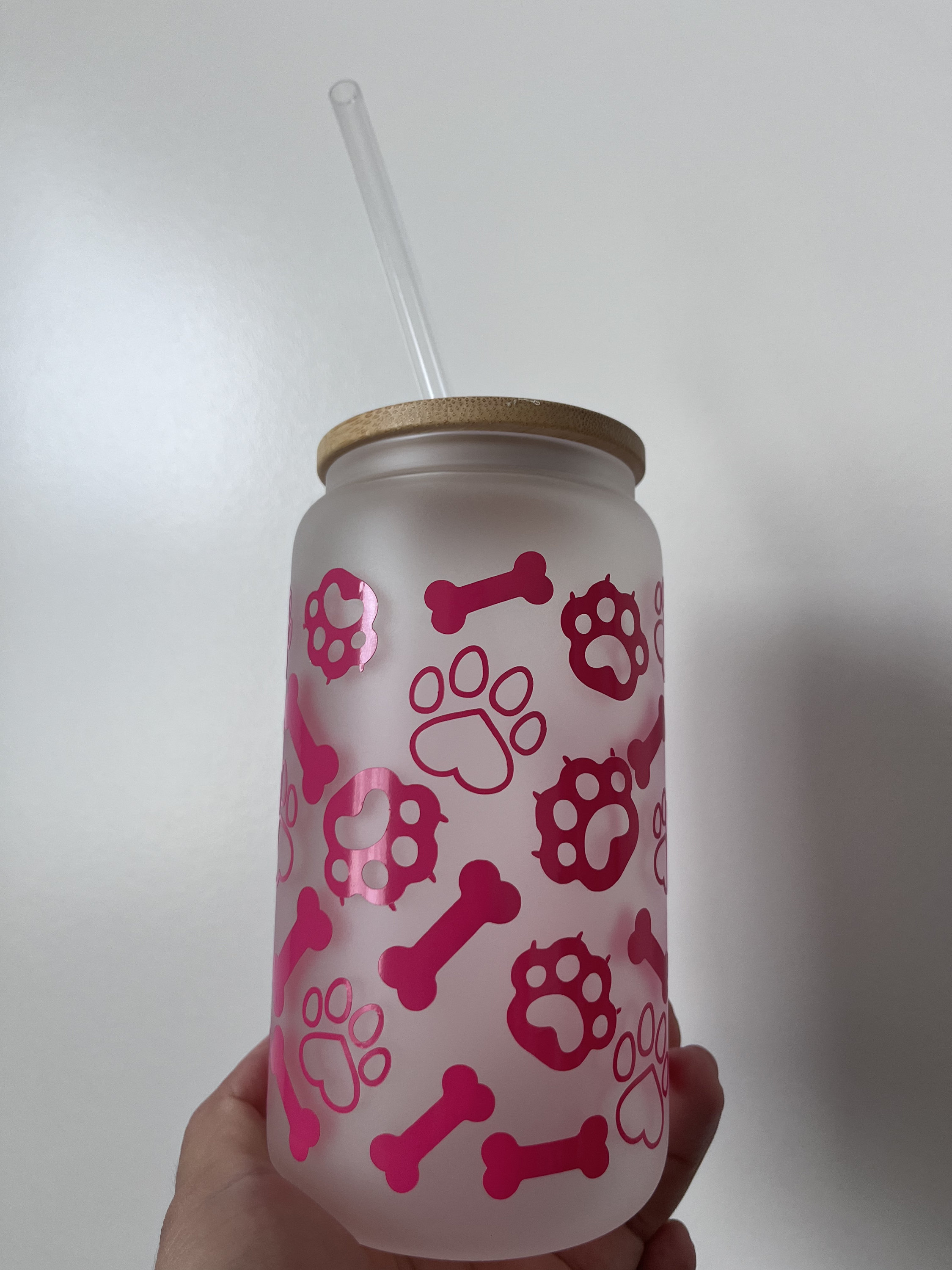 Dog Paw Libbey Cup - Etsy