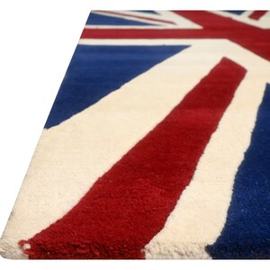 British Flag Modern Hand Tufted Area Rugs Handmade Woolen Rug for ...