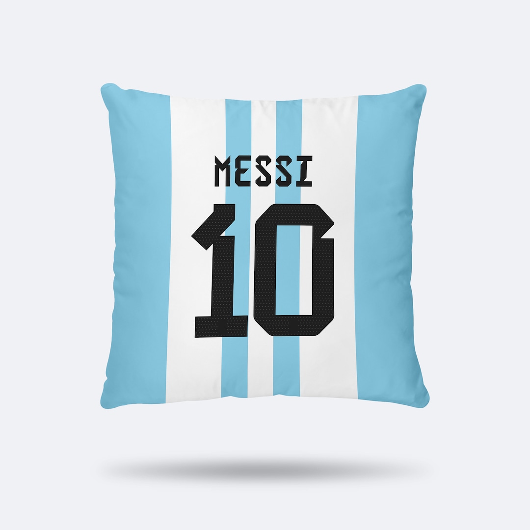 Lionel Messi Argentina Pillow Soccer Cushion Sports Pillow - Etsy UK