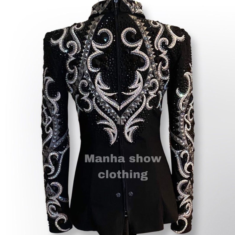 Women Horse Show Jacket Western Custom Rodeo Queen, Showmanship ...