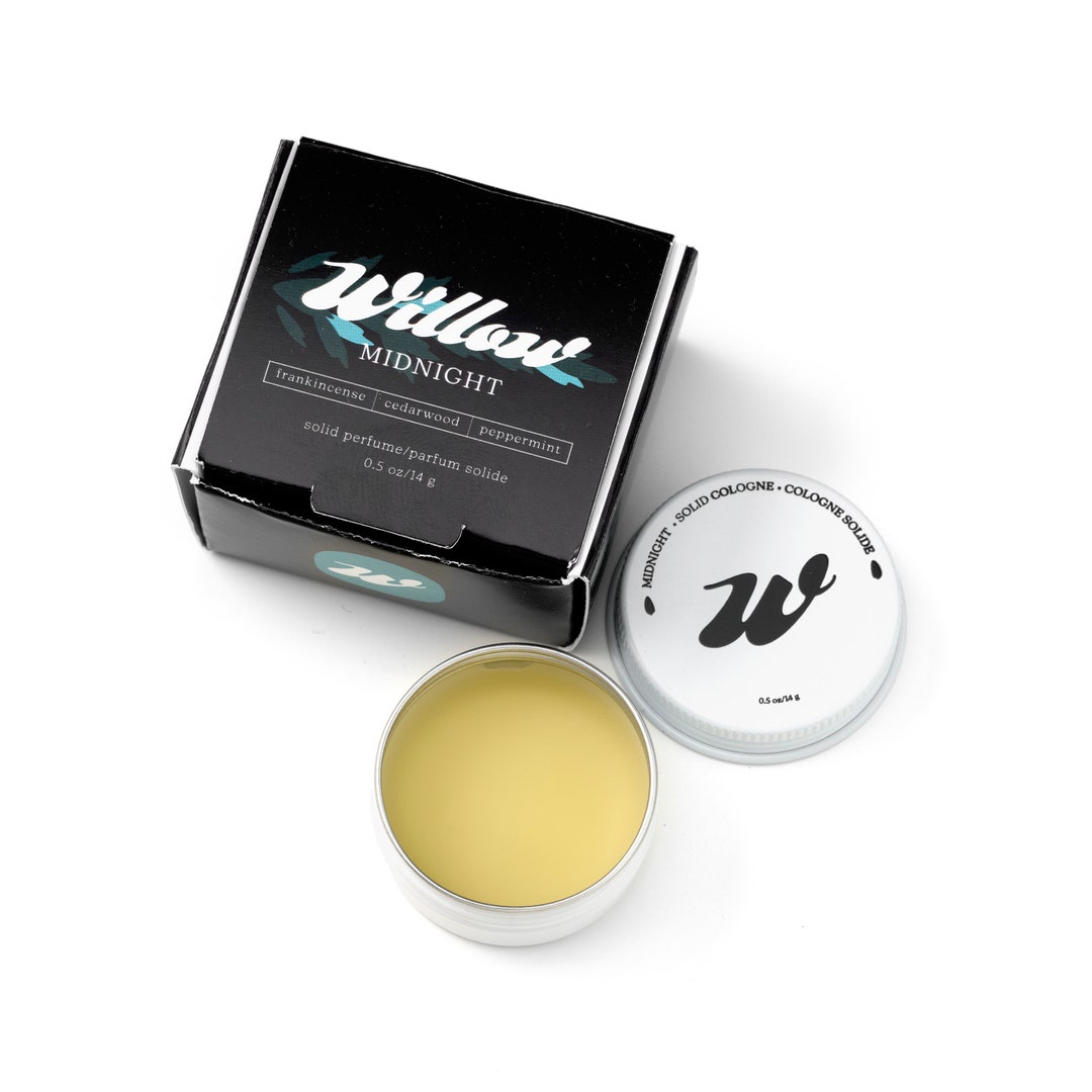 Cedarwood, Frankincense, and Peppermint Solid Fragrance, Solid Cologne ...