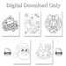 30 Christmas Coloring Pages, Christmas Printable, Christmas Games ...