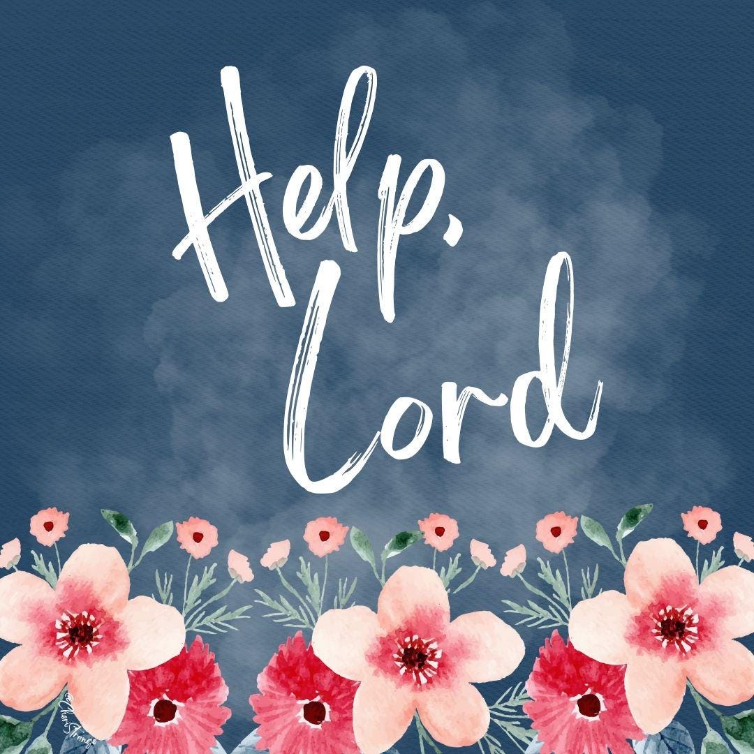 Help Lord Christian Digital Download - Etsy