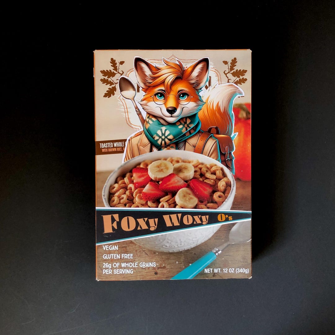 Mystery Box | Foxy Woxy O's Fictitious Cereal Box Stuffed With Mystery ...