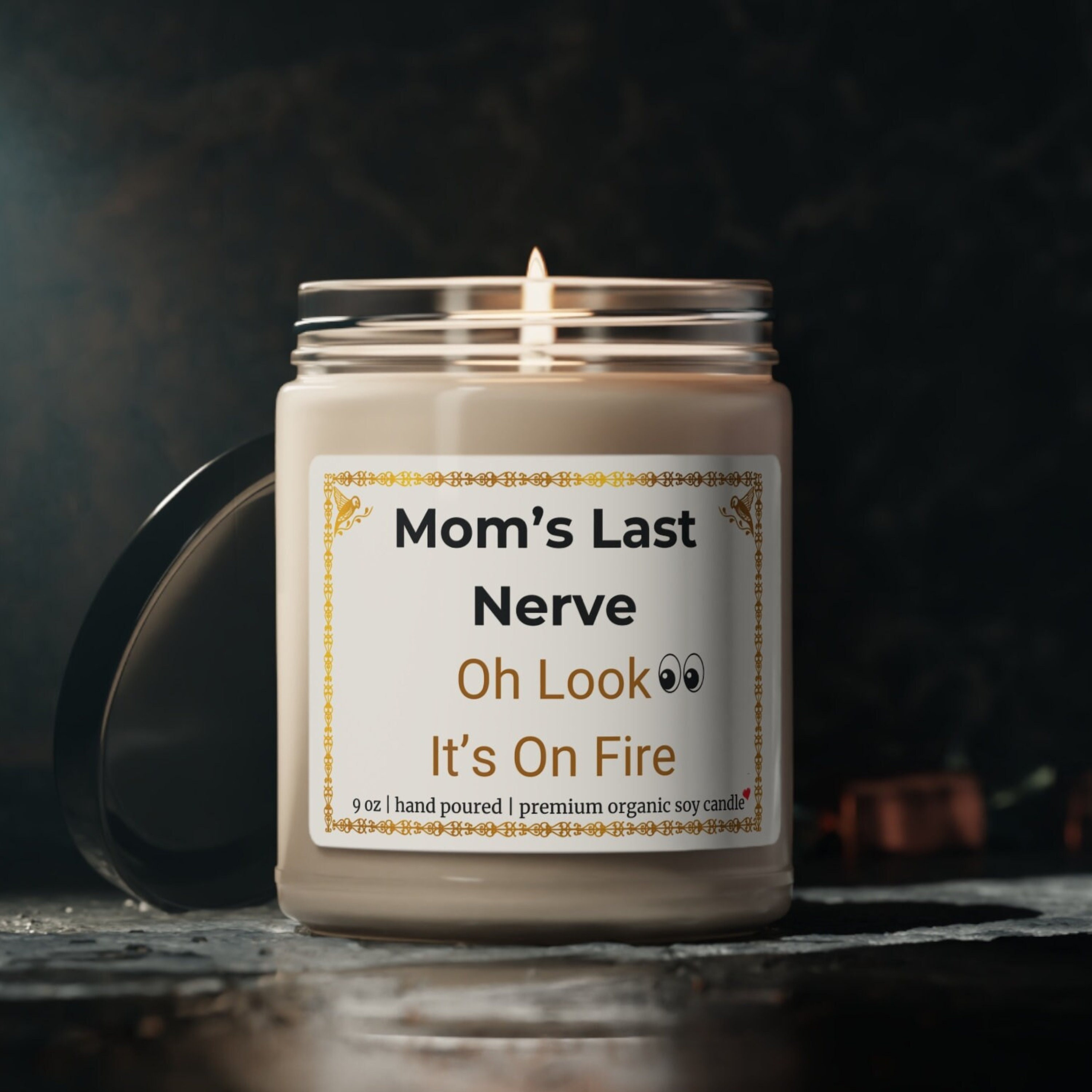 Funny Candle, Mom's Last Nerve | Premium Homemade Candles for Mom ...
