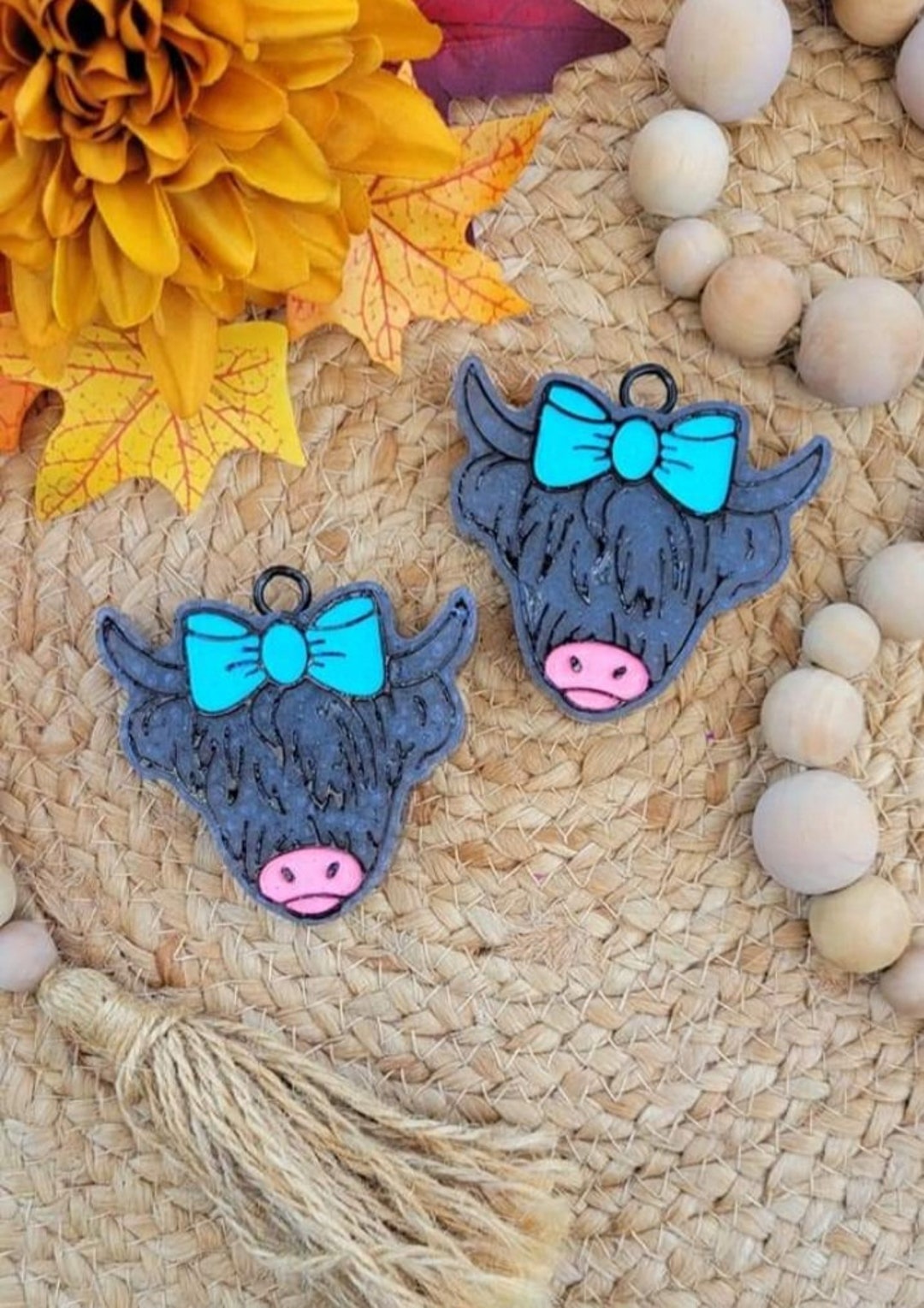 Highland Cow Vent Clips - Etsy