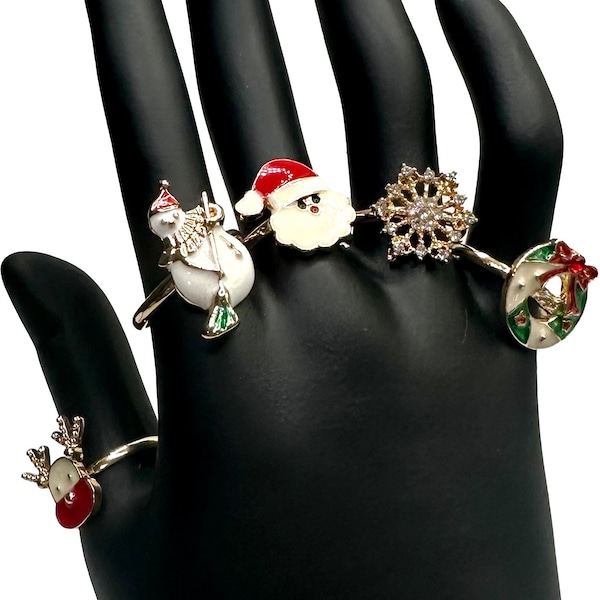 Christmas Ring - Etsy