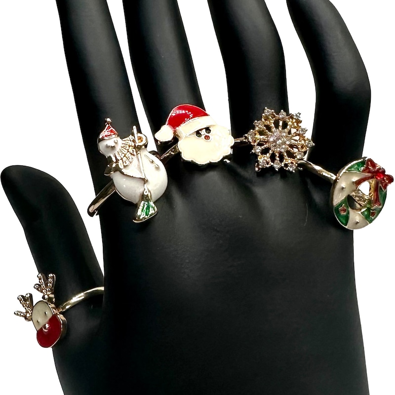 Christmas Ring - Etsy