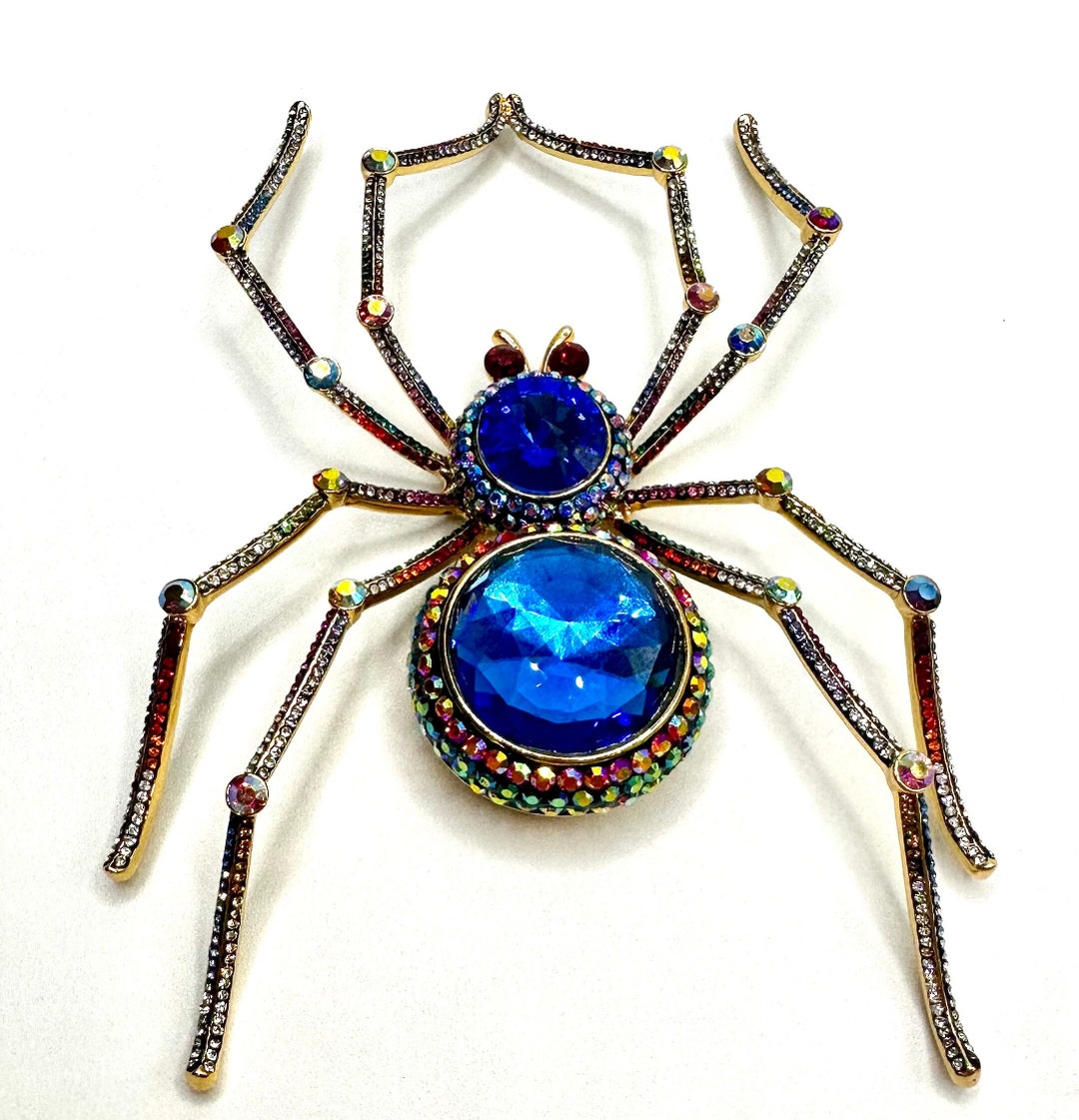 Spider Brooches - Etsy