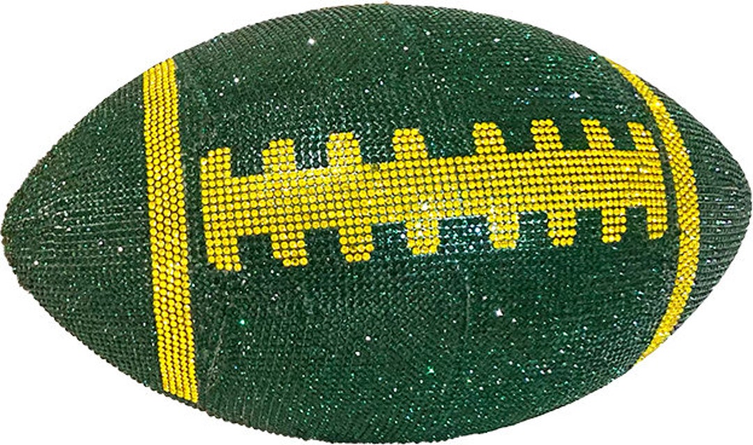 Rhinestone Football Purse Various Colors - Etsy