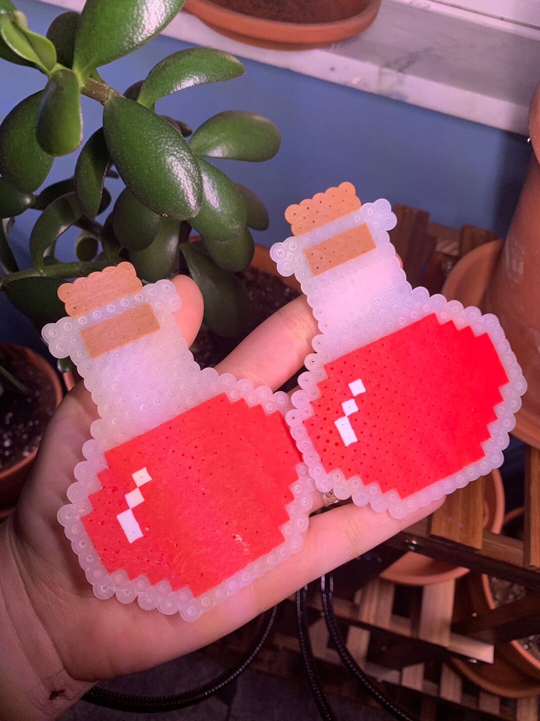 Health Potion Pixel Potions Perler Beads DND Fantasy RPG - Etsy