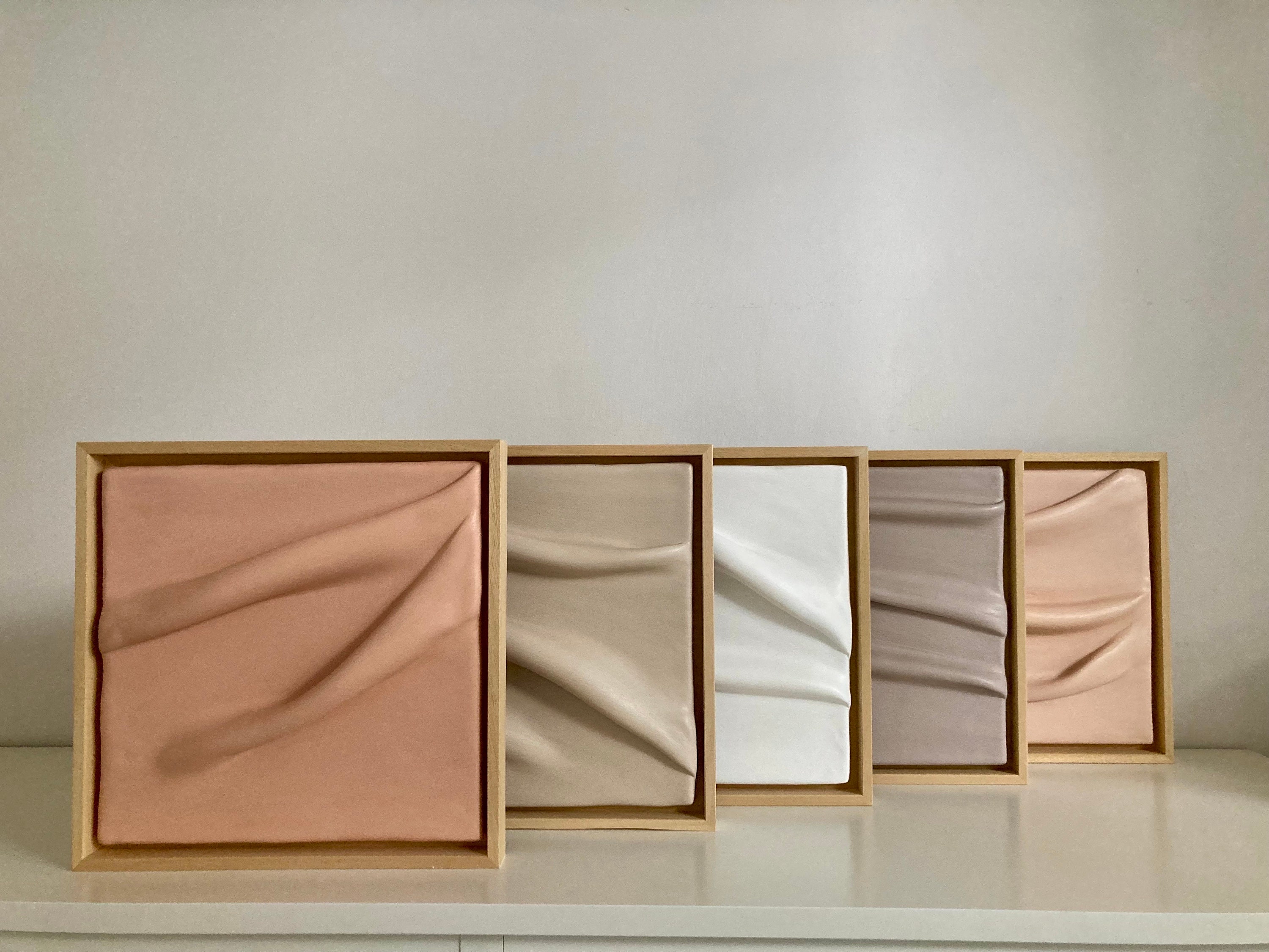 Handmade Sculptural Wall Art | Framed Textured Clay & Plaster Design - Etsy