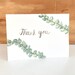 Handmade, Watercolor Thank You Card - Etsy