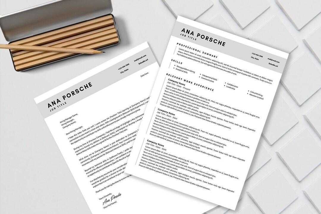 Design Resume CV Templates | Modern Curriculum Resume Professional ...