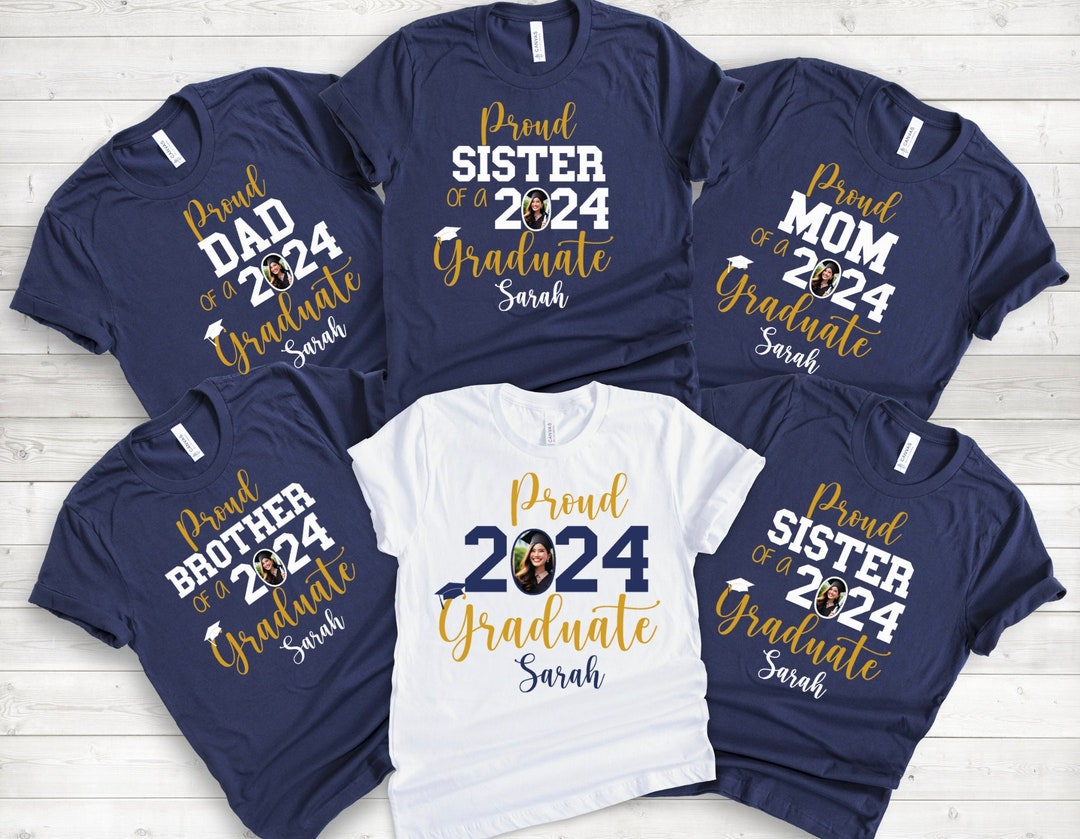Custom Graduation Shirt, Proud Family Shirt, Custom Senior Tee ...
