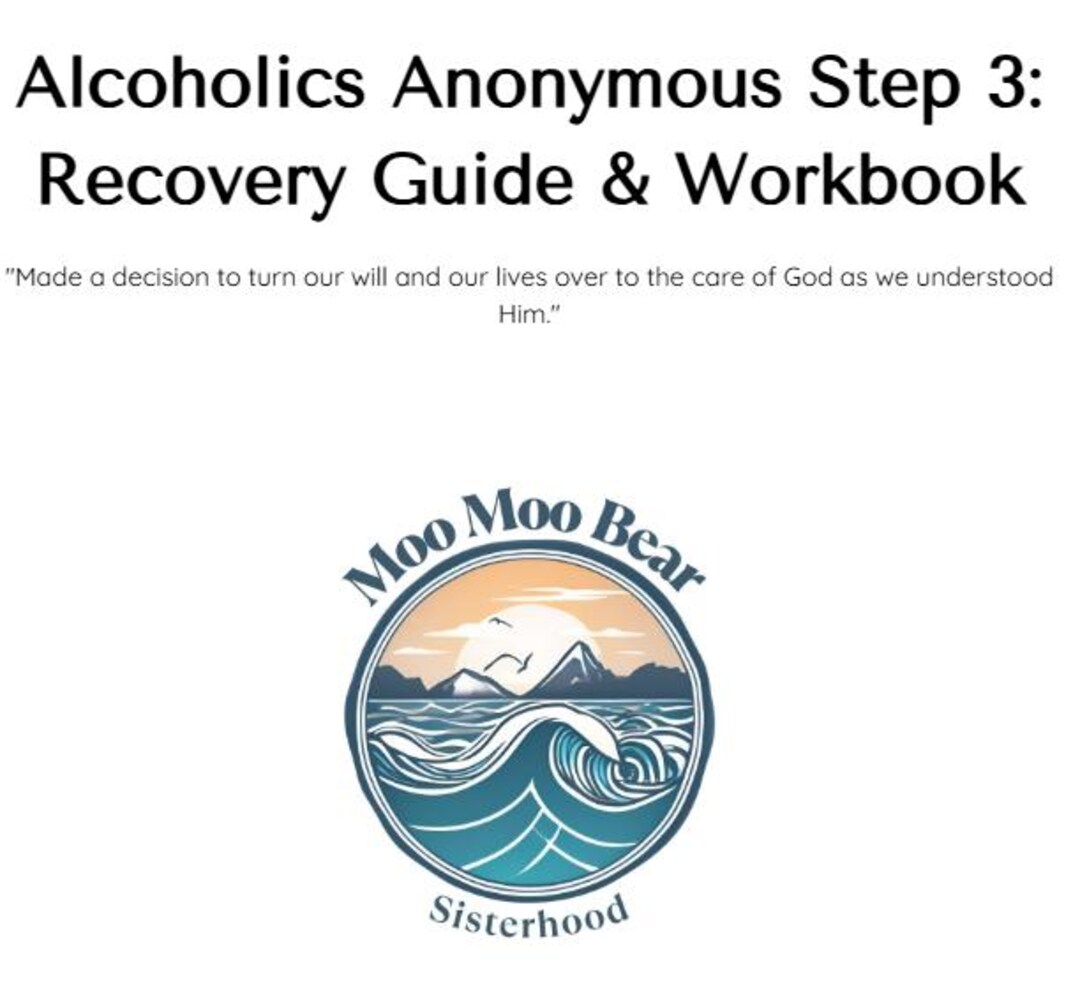 AA Step 3 Recovery Workbook: Surrender & Higher Power (digital Download ...