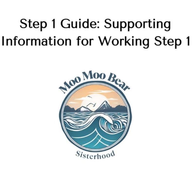 AA Step 1 Recovery Workbook: Comprehensive Guide & Worksheets (PDF ...