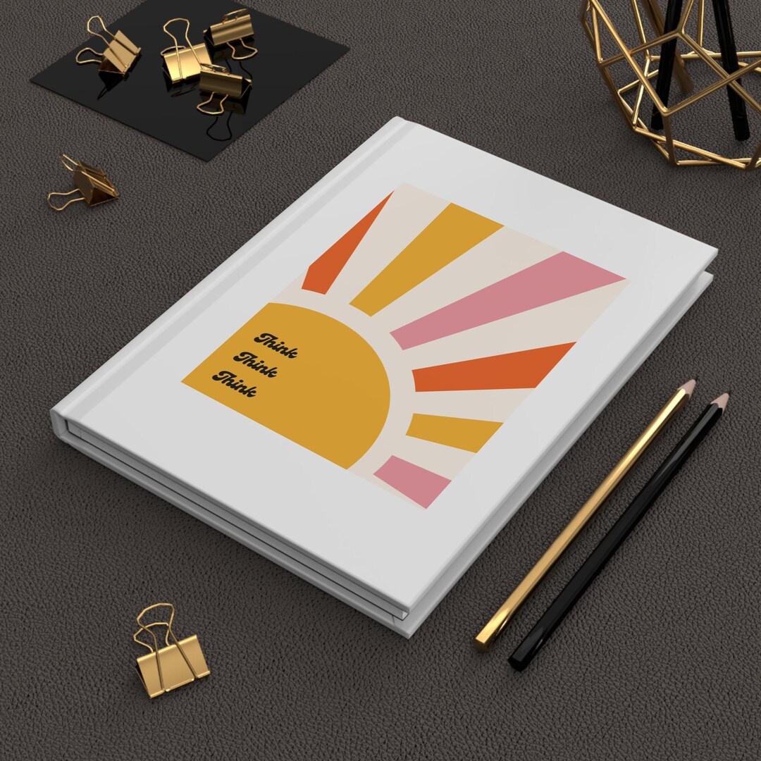 Alcoholics Anonymous Think Think Think Slogan Hardcover Journal Matte ...