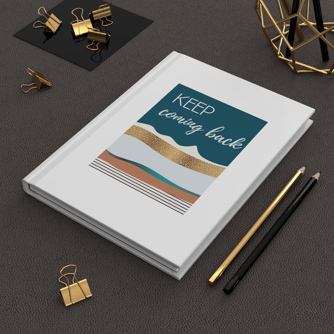 Alcoholics Anonymous Keep Coming Back Slogan Hardcover Journal Matte ...