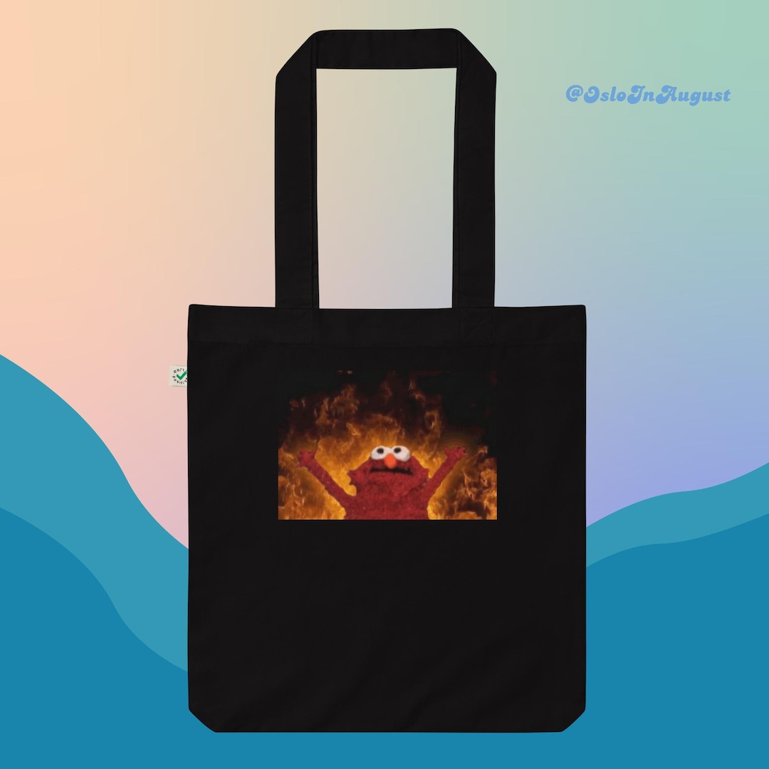 Evil Elmo Meme Tote Bag - Etsy