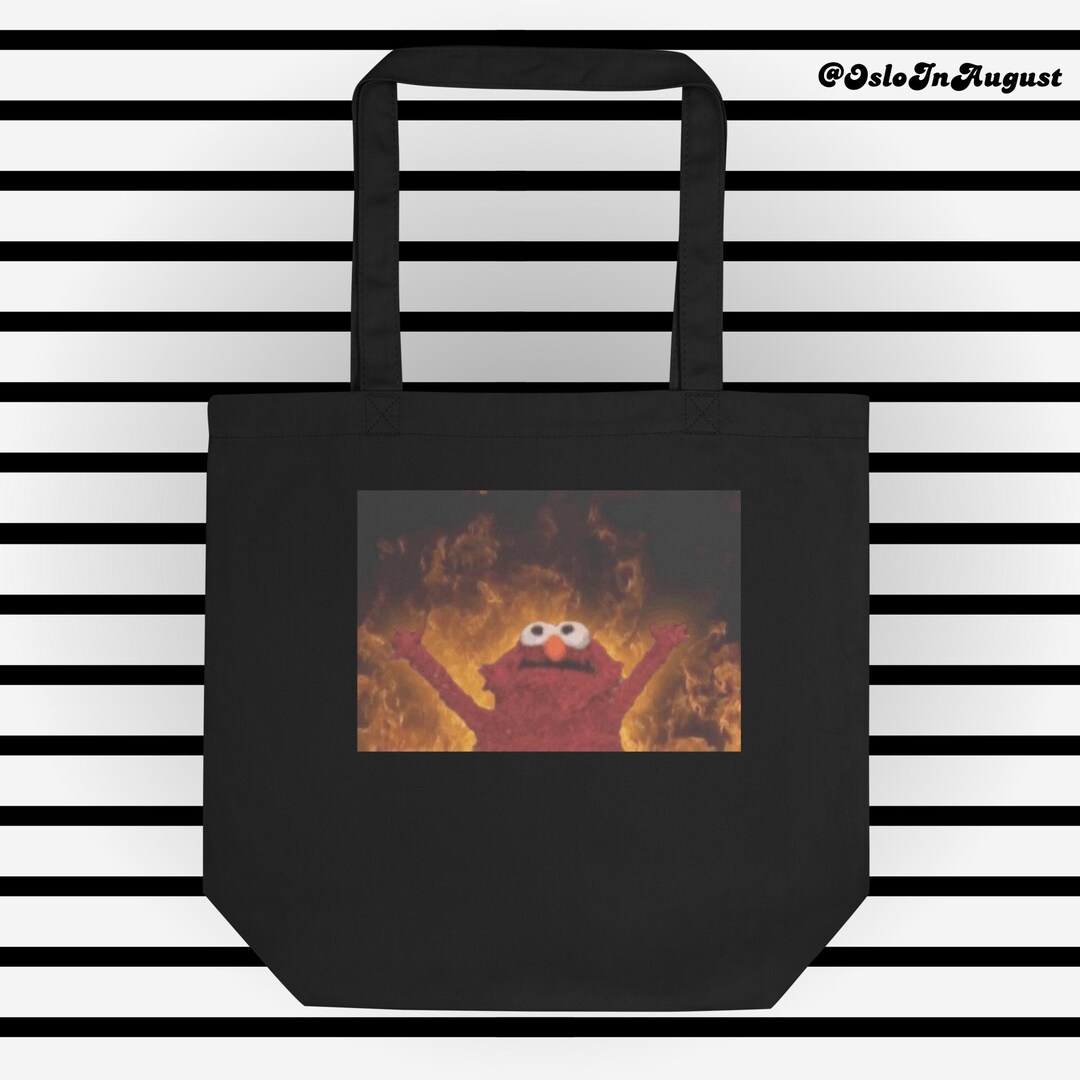 Evil Elmo Meme Tote Bag - Etsy