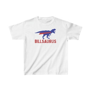 Buffalo BILLSAURUS Tyrannosaurus Kids T-shirt Bills Football Unisex ...