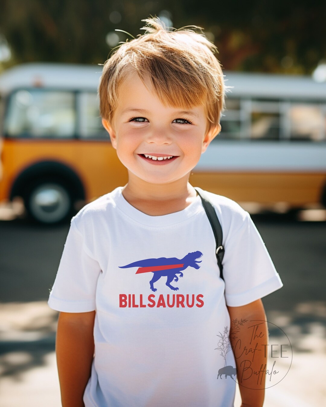 Buffalo BILLSAURUS Tyrannosaurus Kids T-shirt Bills Football - Etsy