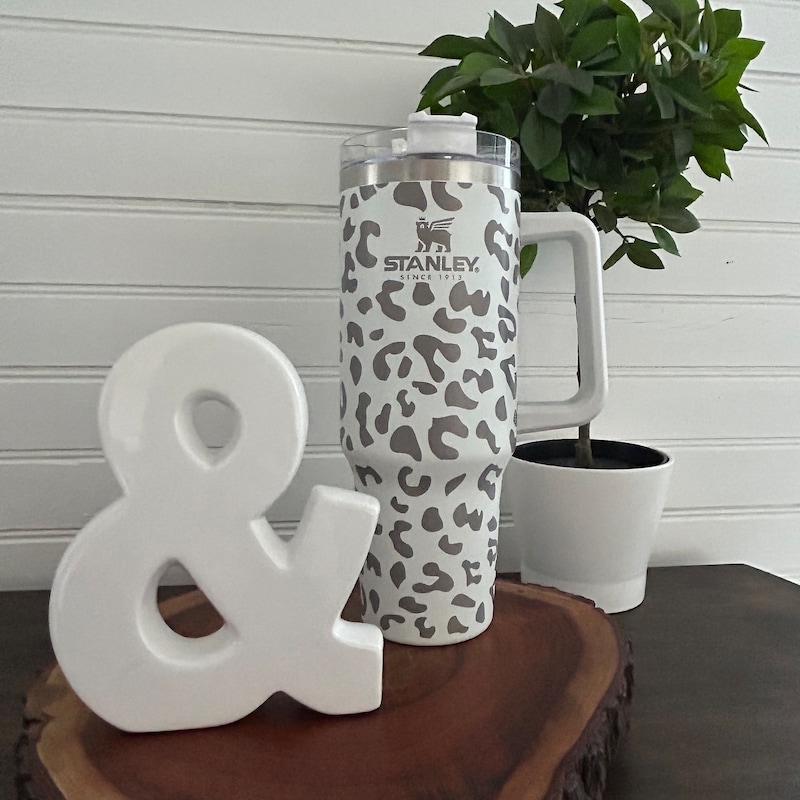 Leopard Print Stanley Cup - Etsy