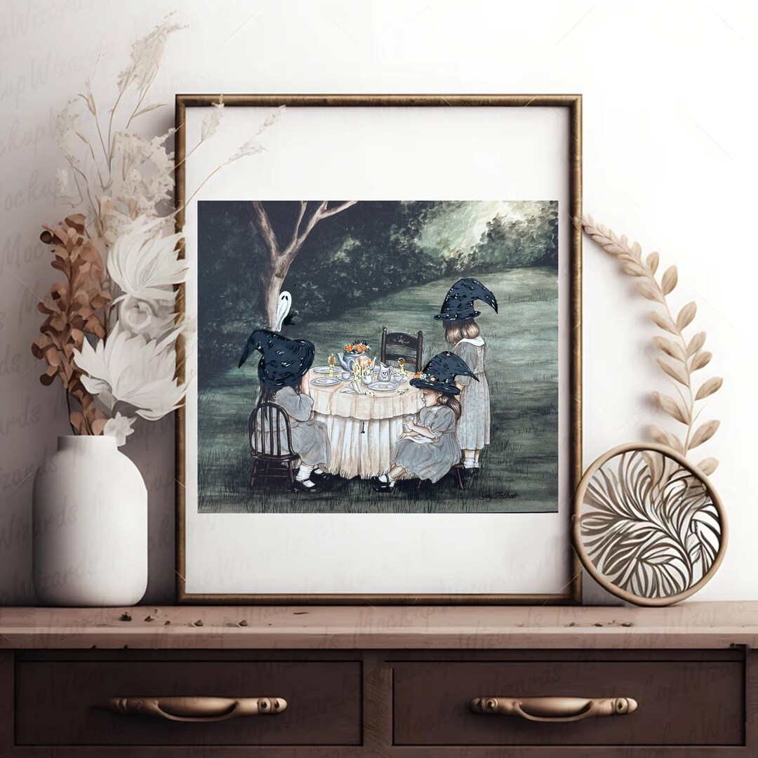 Ghouls Just Wanna Have Fun Art Print Ghost Trend Edited - Etsy