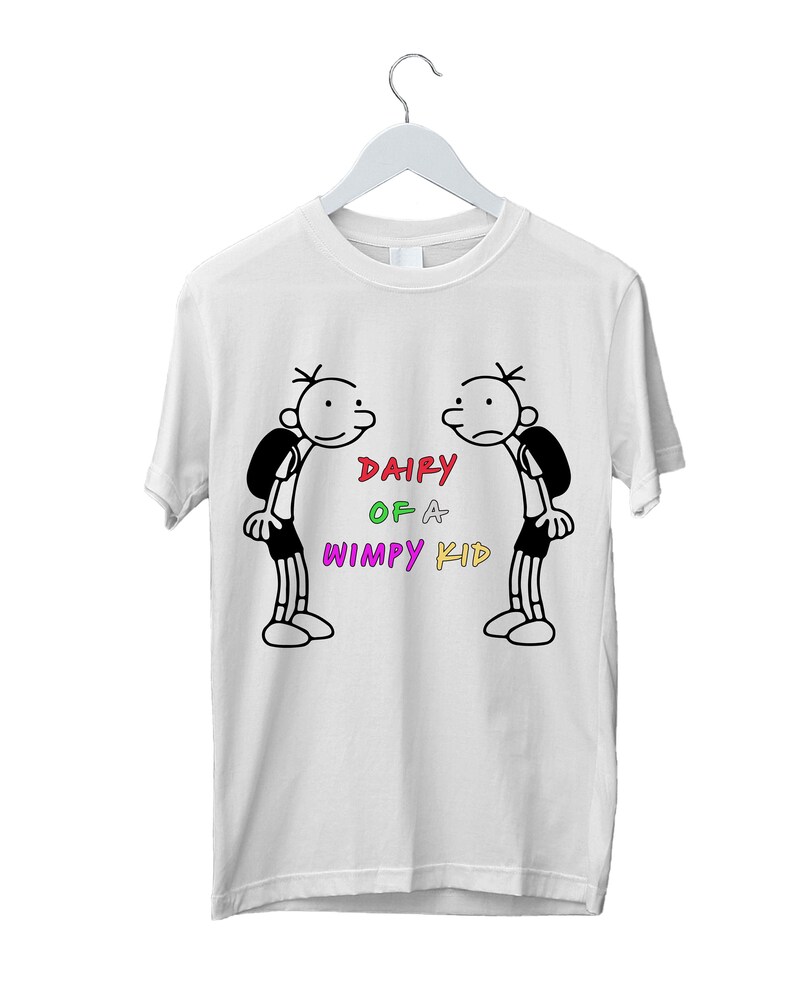 Diary of A Wimpy Kid T-shirt World Book Day Shirt Lazy Wimpy Tee Funny ...