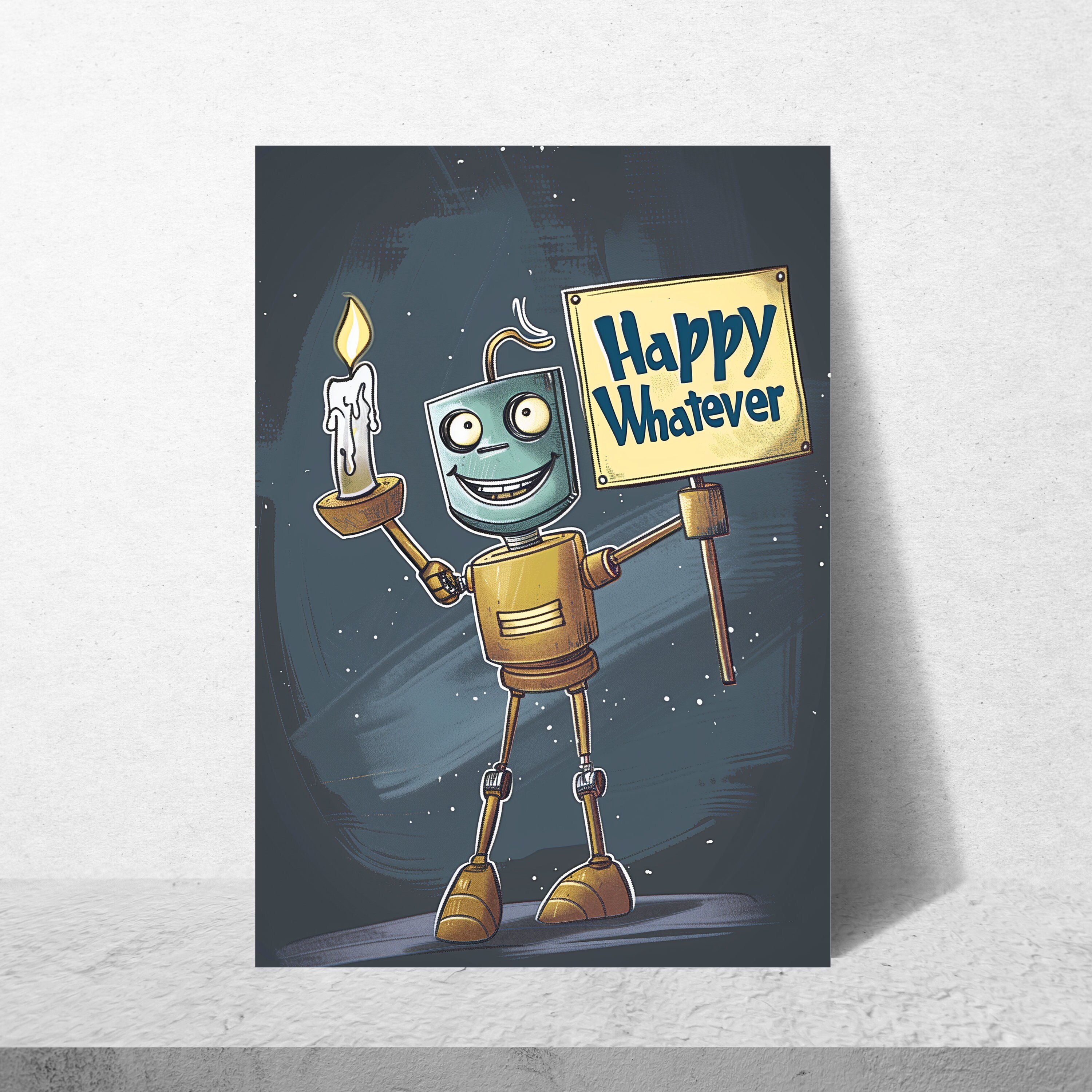 Sarcastic Birthday Card I Happy Whatever Birthday Card L Funny Birthday ...