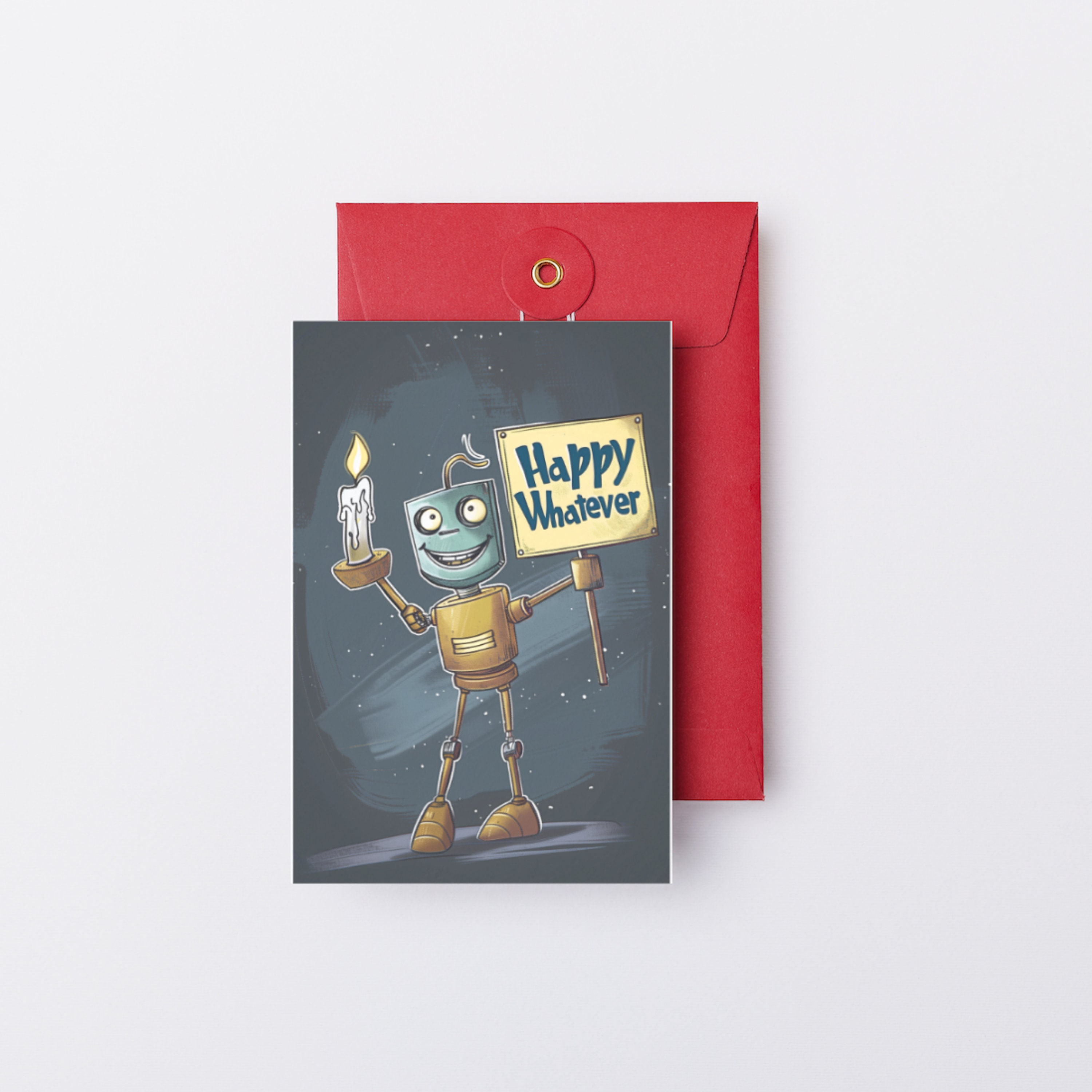Sarcastic Birthday Card I Happy Whatever Birthday Card L Funny Birthday ...