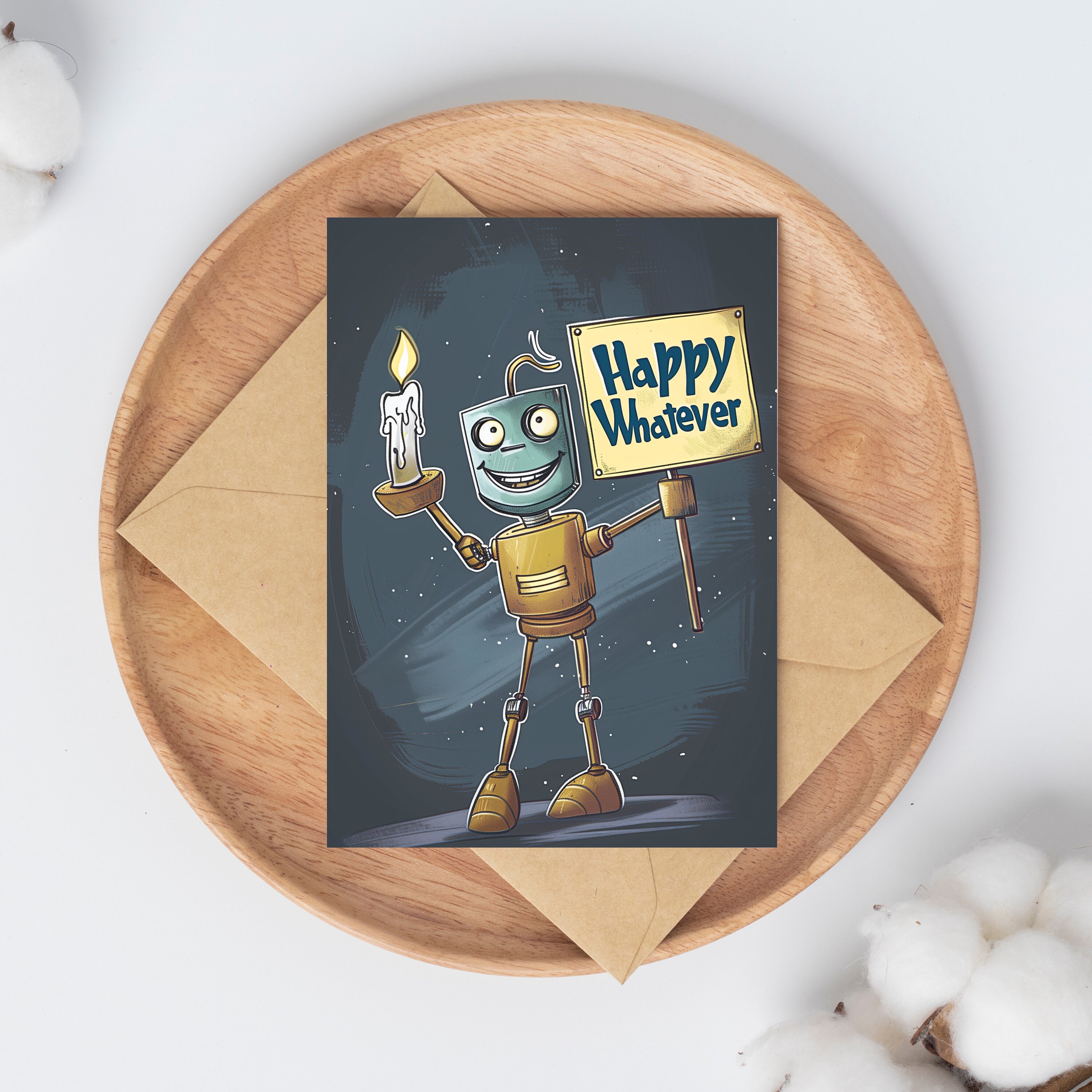 Sarcastic Birthday Card I Happy Whatever Birthday Card L Funny Birthday ...