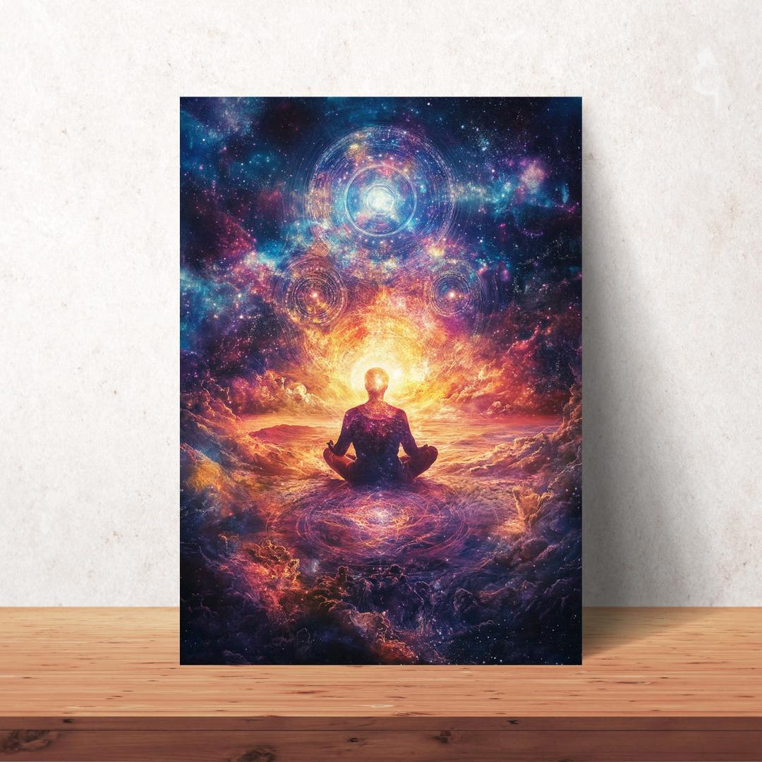 New Age Spiritual Poster #07 - Soul Awakening, Harmony and Connection ...
