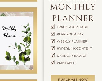 Digital Planner 2024 Printable/ Goodnotes/ Goodnotes 6 Daily, Weekly ...