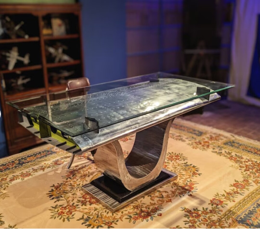 Aircraft Wing Executive Desk - Etsy
