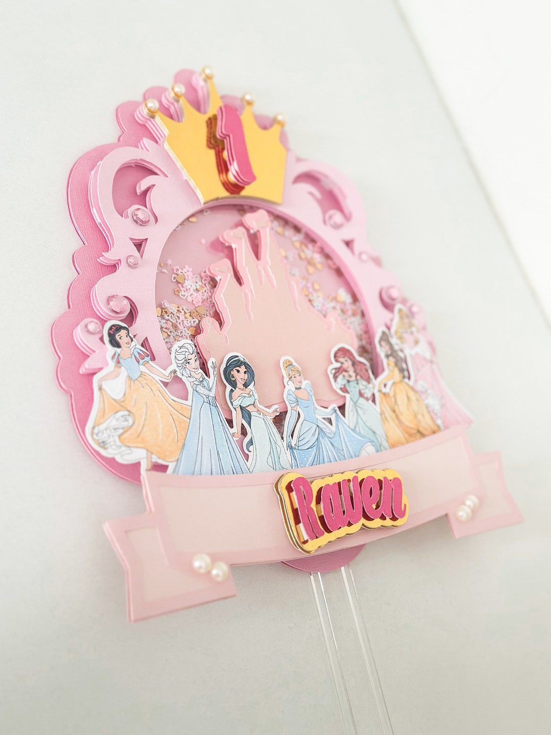 Princess Cake Topper - Etsy