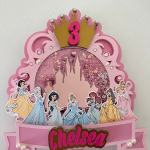 Princess Cake Topper - Etsy
