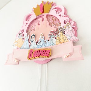 Princess Cake Topper - Etsy