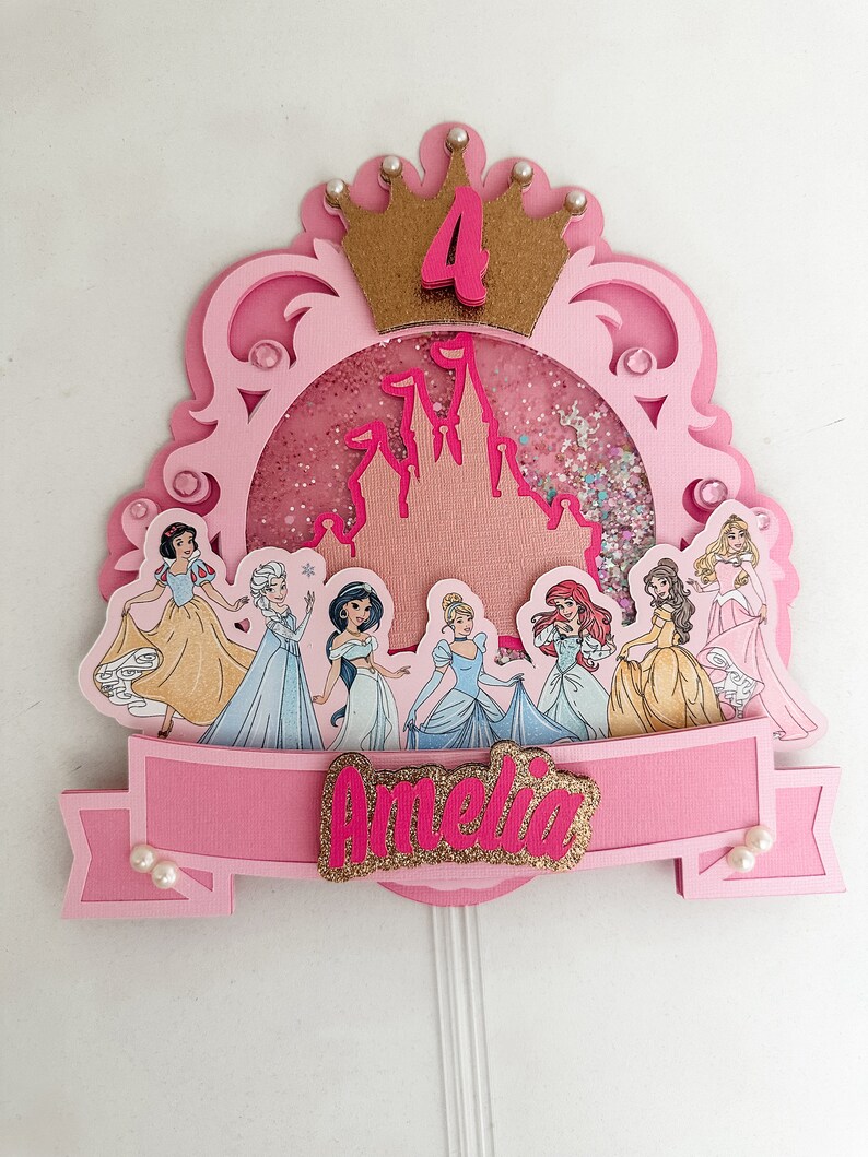 Princess Cake Topper - Etsy