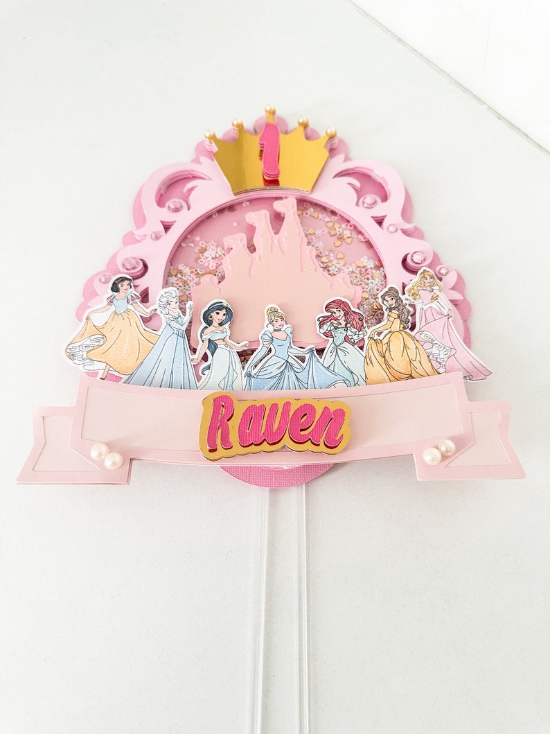 Princess Cake Topper - Etsy